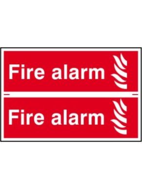 300 x 100 Fire Alarm Signs