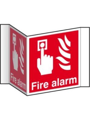 Fire Alarm Projection Sign