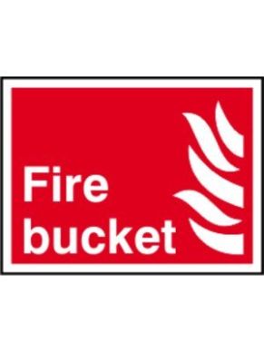 Fire Bucket Signs