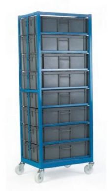 Mobile Container Racks - With Containers
