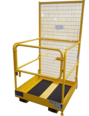 Forklift Gated Access Platform - Efficient Single-Person Elevated Work ...