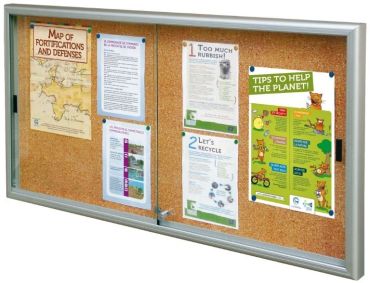Sliding Door Notice Boards