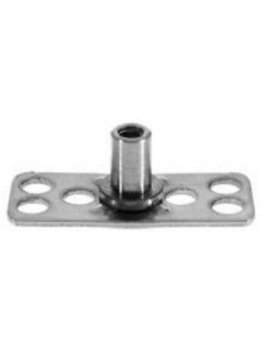 BigHead Mild Steel Female Threaded Collar M4 x 5 F2/ST38-M4X5