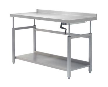 Stainless Steel Height Adjustable Preparation Workbenches