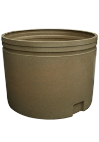1600 Litre Open Top Water Tank - Sandstone