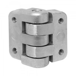BLACK BULL Low Level Guard Rails - Aluminium Hinge - Natural Aluminium ...