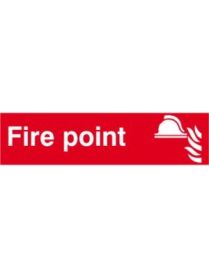 200 x 50 Fire Point Sign