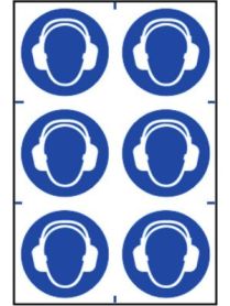 Ear Protection Symbol Signs