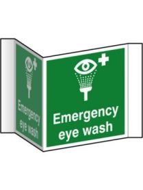 Emergency Eye Wash Projection Sign