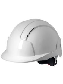 Evolite Vented Standard Peak Revolution Wheel Ratchet Helmet