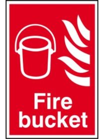 Fire Bucket Sign