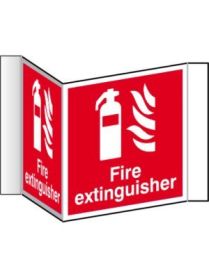 Fire Extinguisher Projection Sign