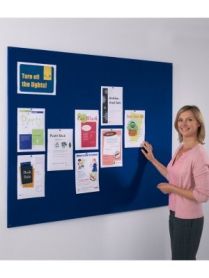 Frameless Felt Covered Noticeboards