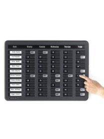 Indesign Weekly In/Out Board