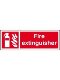 Landscape Fire Extinguisher Signs
