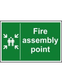 Large Fire Assembly Point Sign