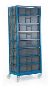 Mobile Container Racks - With Containers