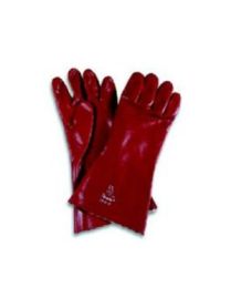 Red PVC Gauntlet Large