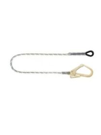 Restraint Kernmantle Lanyard With Scaffold Hook 1.0Mtr
