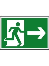 Running Man Arrow Right Sign