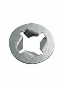 Shaft Retainers - Circular Push On Threaded Studs