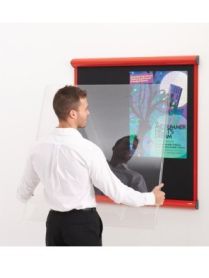 Shield Aluminium Showcase with Lift Off Cover