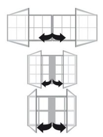 Traditional Dual Door