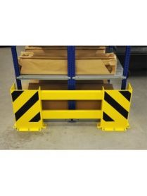 Traffic Line Pallet Racking End Frame Protectors