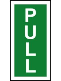 Vertical Pull Sign