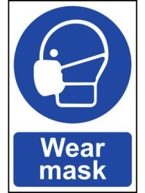 Wear Mask Sign
