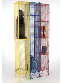 Wire Mesh Storage Lockers