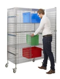 Wire Shelf Security Trolleys - Secure Visibility Solutions for ...