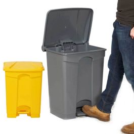 Step-On Bins - 68LTR: Effortless Waste Disposal with Hands-Free Operation