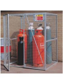 Cylinder Storage Lock-Up Cage - Galvanised