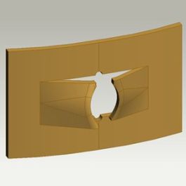 Rectangular Flat Nuts