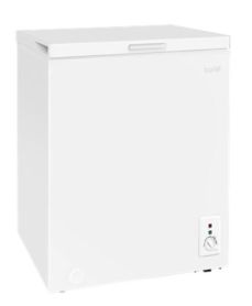 Baridi 99L Freestanding Chest Freezer With Adjustable Thermostat - White