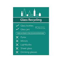 Recycling: Glass : Simplified - PP (200 x 300mm)