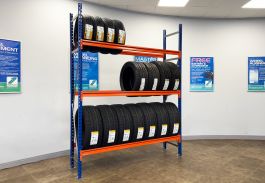 2000mm High Longspan Tyre Shelving | Professional Warehouse Storage ...