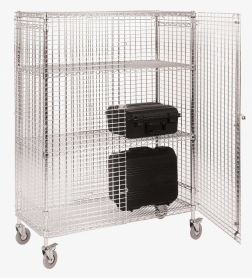 Eclipse® Chrome Wire Security Cages | Durable Lockable Storage ...