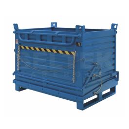 Single Drop Bottom Skip With Skids