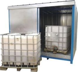 IBC Storage Unit with Deep Sump Base - WCI03Z