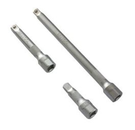 3 Piece 1/2" Square Drive Extension Bar Set