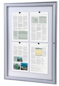 Tamperproof Lockable Noticeboard - Secure and Durable Display Solution ...