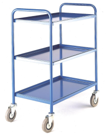 3-Tier Tray Trolley (TT73) - Efficient Professional Material Handling ...