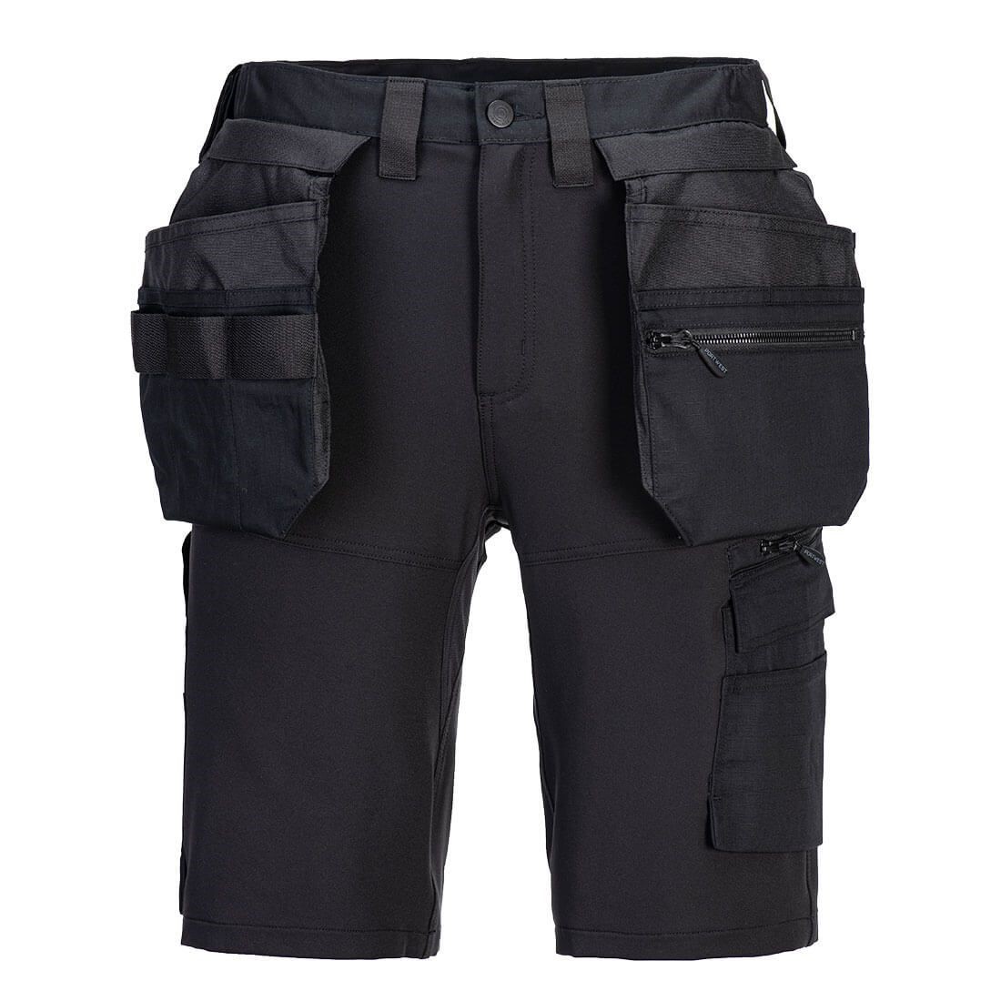 Portwest DX451 Craft Holster Shorts Black - Professional Workwear ...
