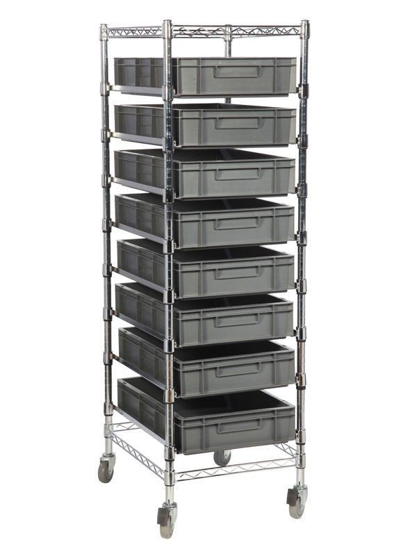 Eclipse® ESD Euro Box Carts: Essential Material Handling Solutions for ...