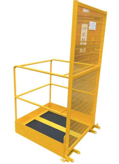 Non-Slip Forklift Personnel Platform with Safety Rails - News