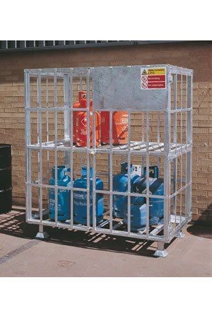 Gas Cylinder Storage Made Safe and Easy with Hall-Fast's Innovative ...