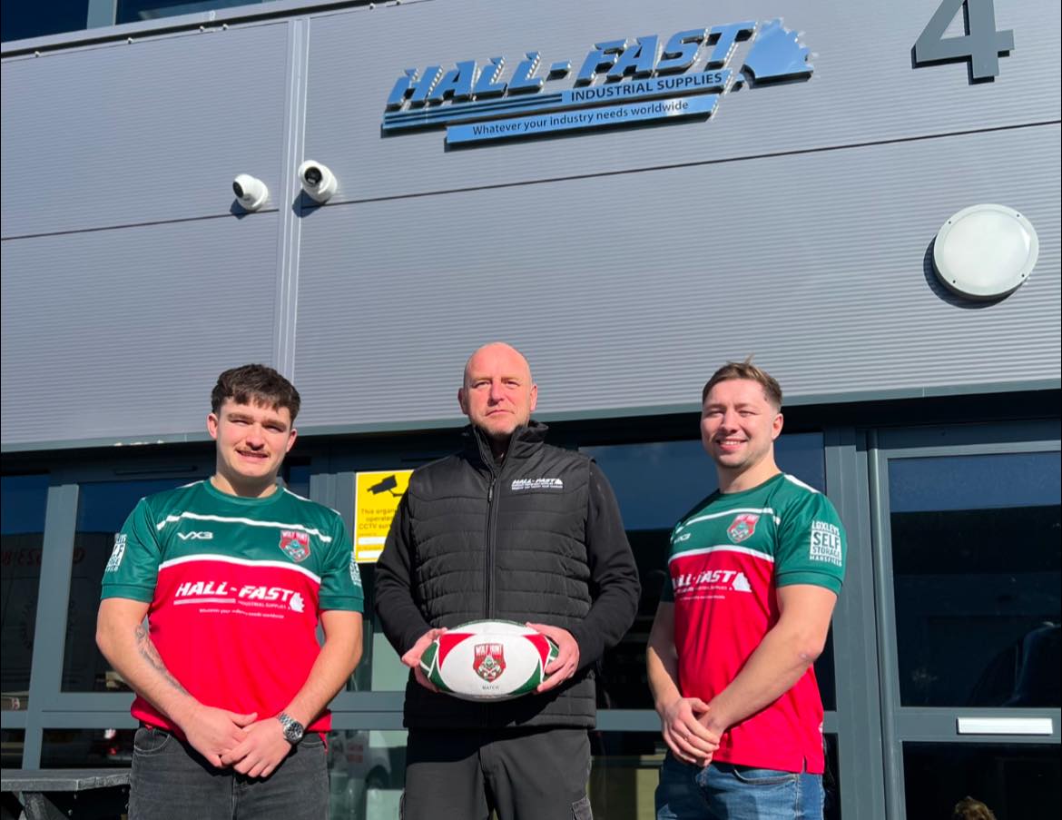 Hall-Fast Continues Vital Partnership with Sherwood Wolf Hunt ARLFC - News